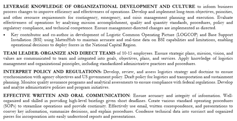 Federal Resumes Guide for USAJobs - Federal Resumes